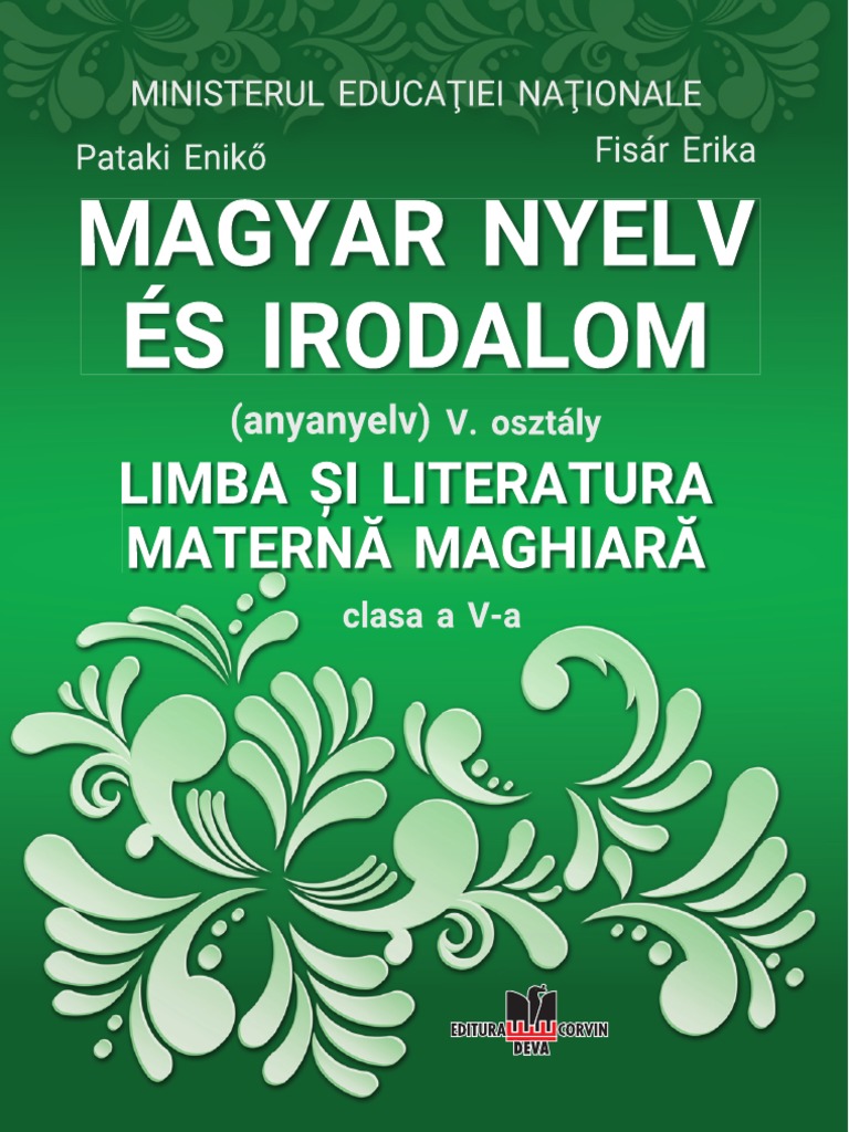 Anyanyelv 5 Osztaly Corvin PDF | PDF