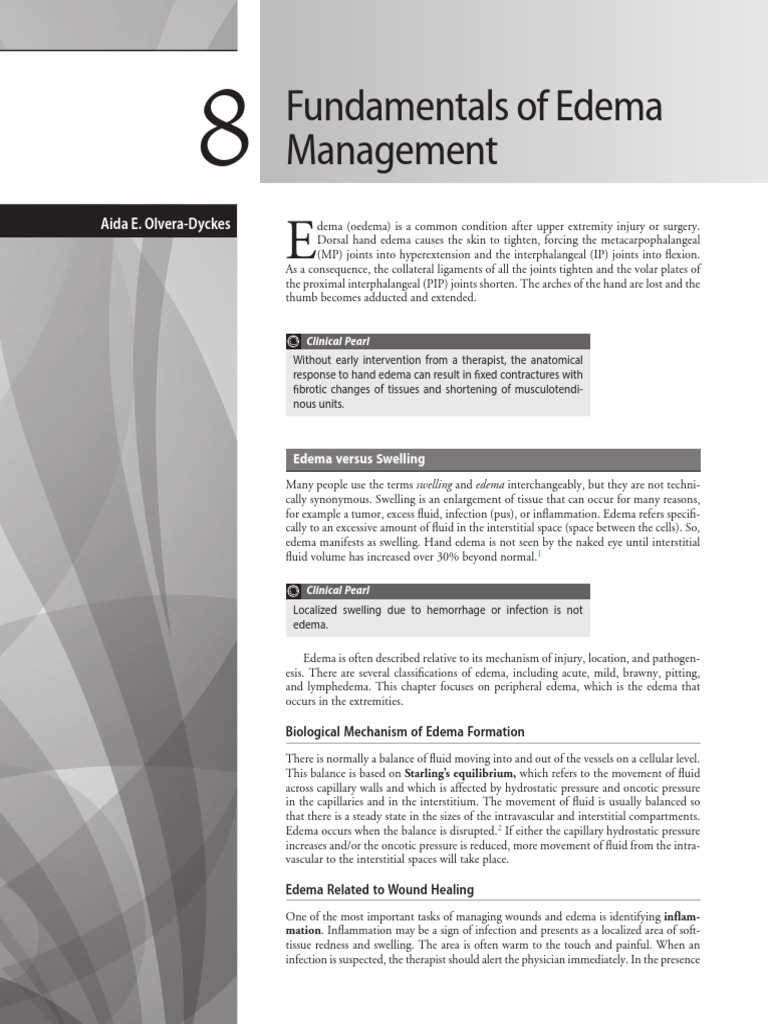 Upper Extremity Edema Management Techniques | PDF | Edema | Vein