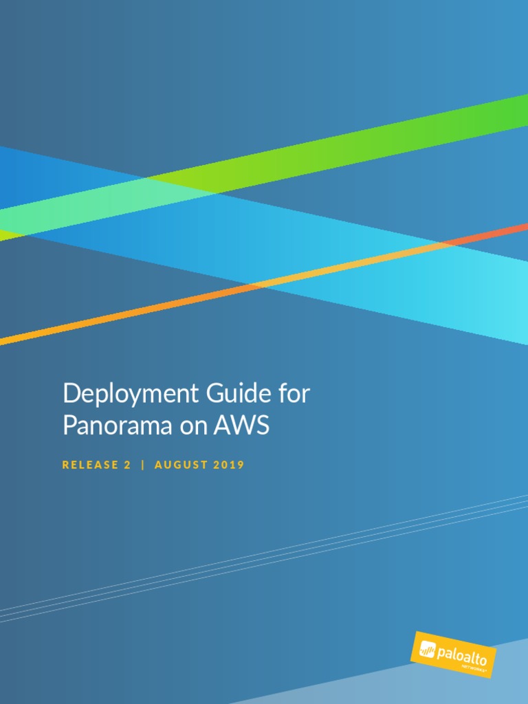 Panorama On Aws Deployment Guide Pdf Ip Address Cloud Computing