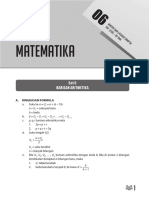 Soal SBMPTN 2014 TKPA Matematika Dasar Dan Pembahasan Kode 652 | PDF