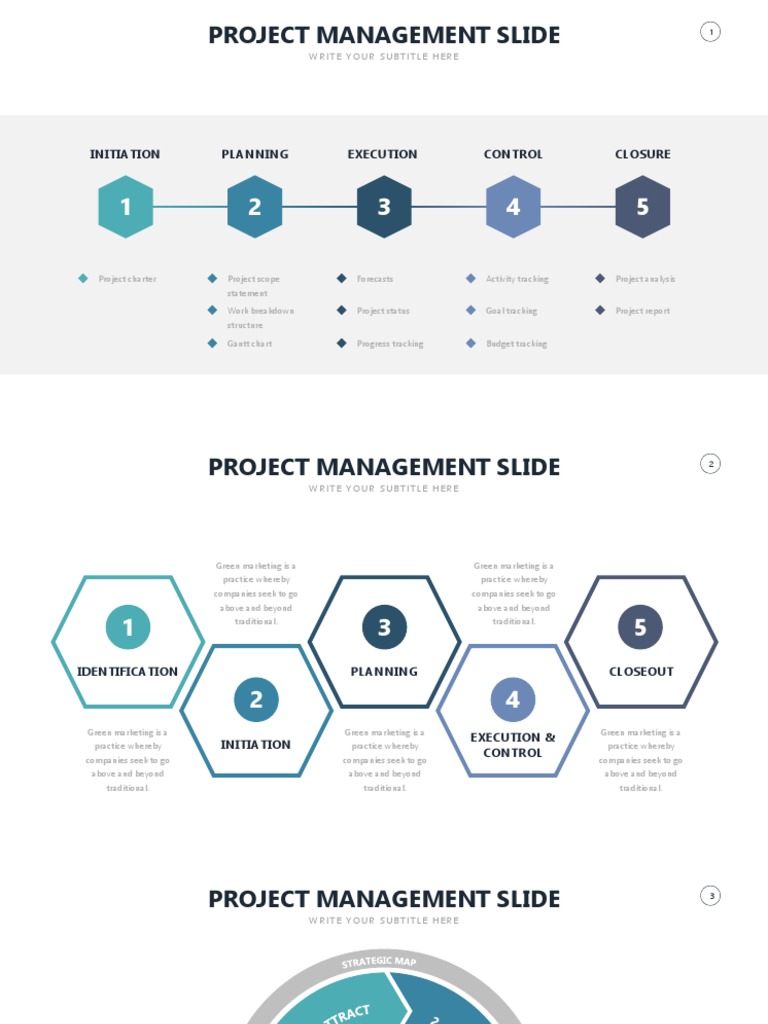 Project Management Slides Powerpoint Template | PDF | Project ...
