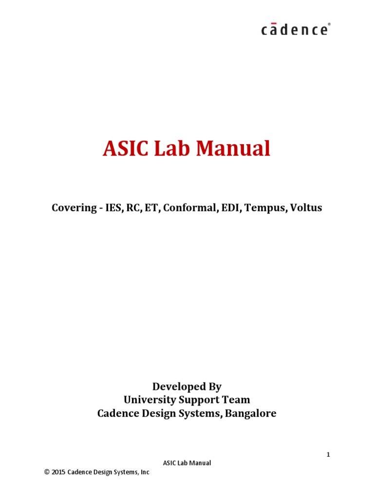 Asic Design Hbook | PDF | Design | Digital Electronics