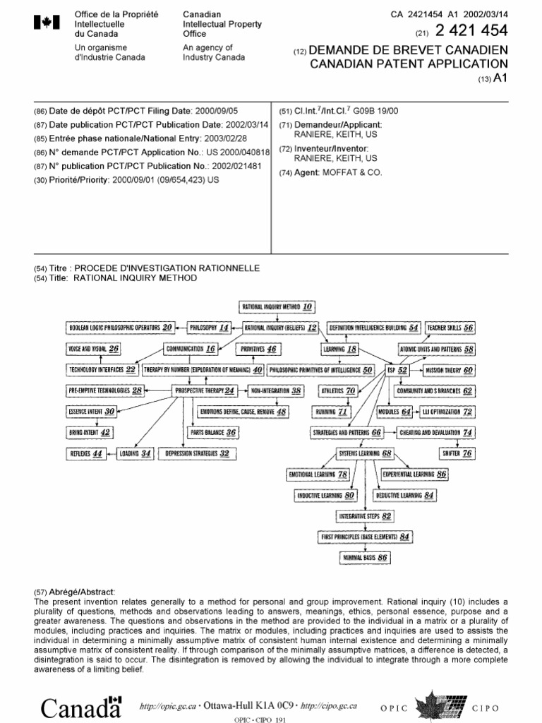Rational Inquiry Patent PDF | PDF