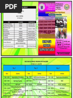 SLAC Training Matrix Template | PDF | Learning