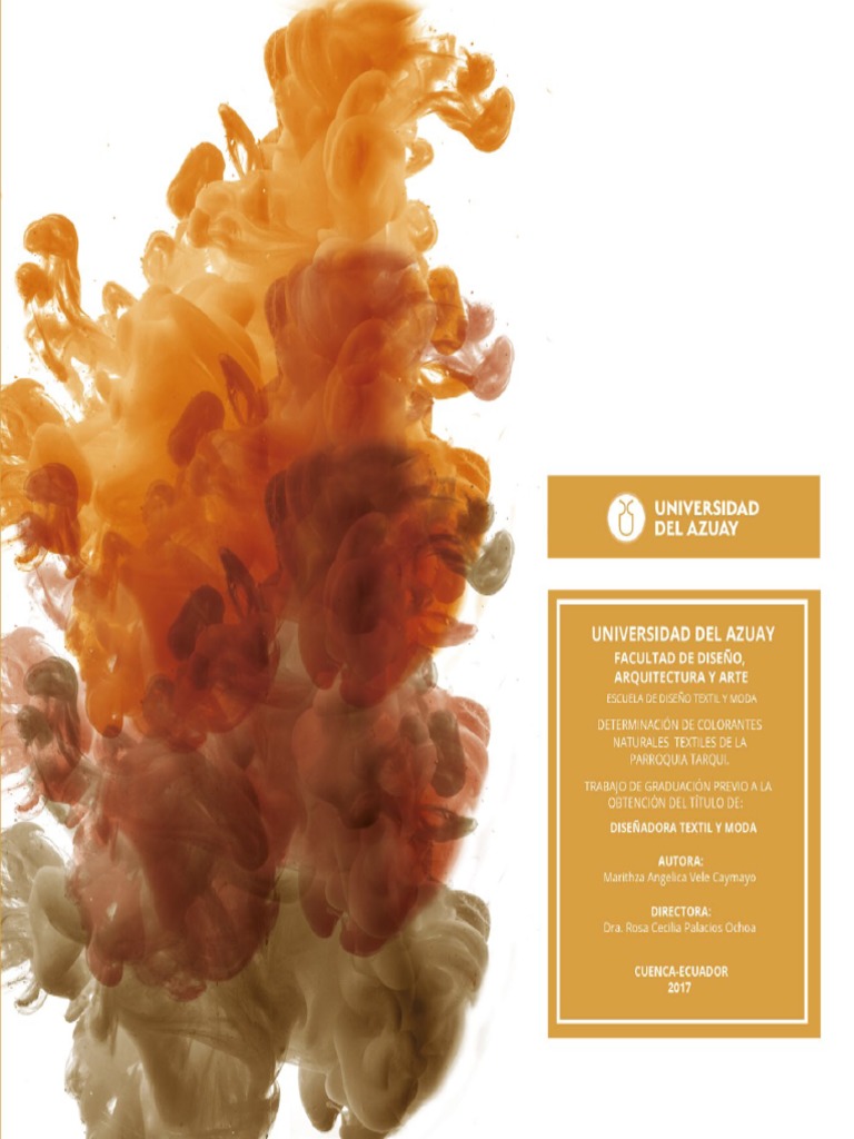 Colorantes Naturales | PDF | Textiles | Fibras