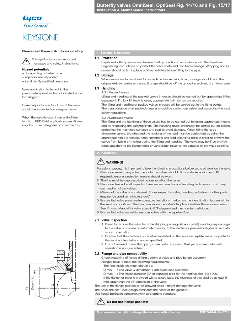 Valve Installation Instructions | PDF | Valve | Pipe (Fluid Conveyance)