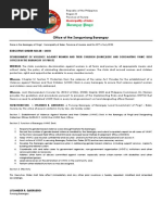 Executive Order - Barangay Council For The Protection of Children BCPC ...