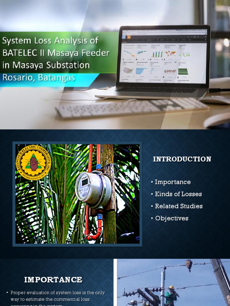 System Loss Analysis | PDF | Electrical Substation | Electric Power ...