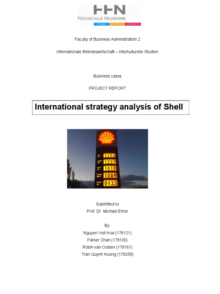 Shell-Strategy Analysis | PDF | Royal Dutch Shell | Renewable Energy