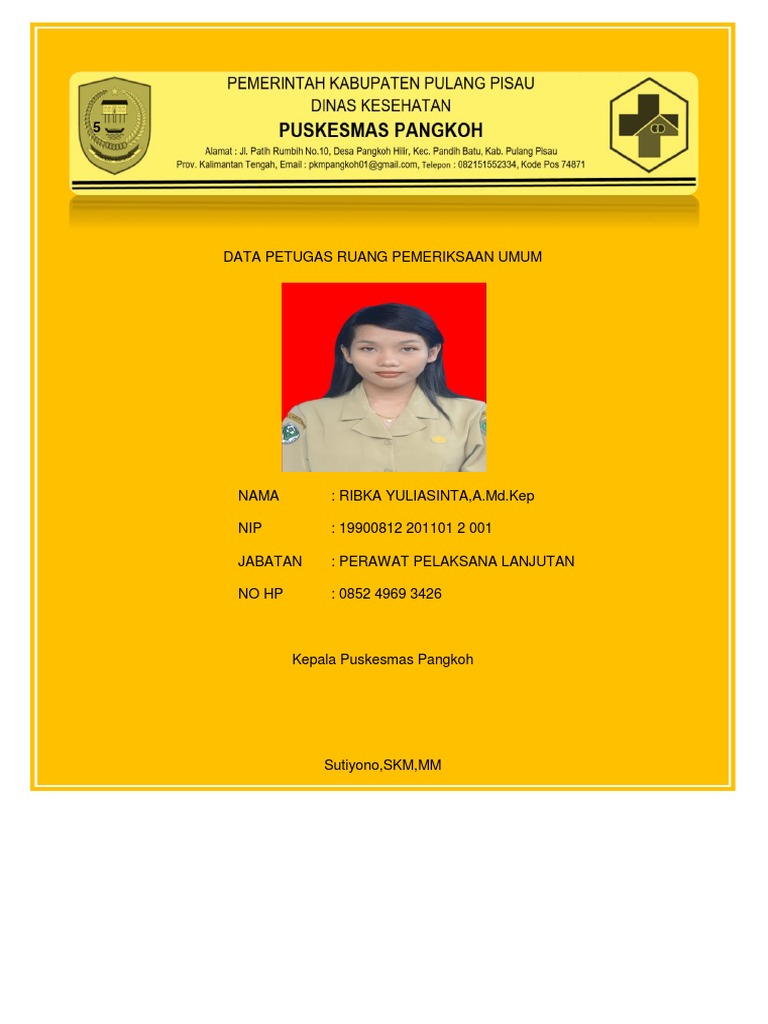 Data Petugas Ruangan | PDF | Pengembangan Diri