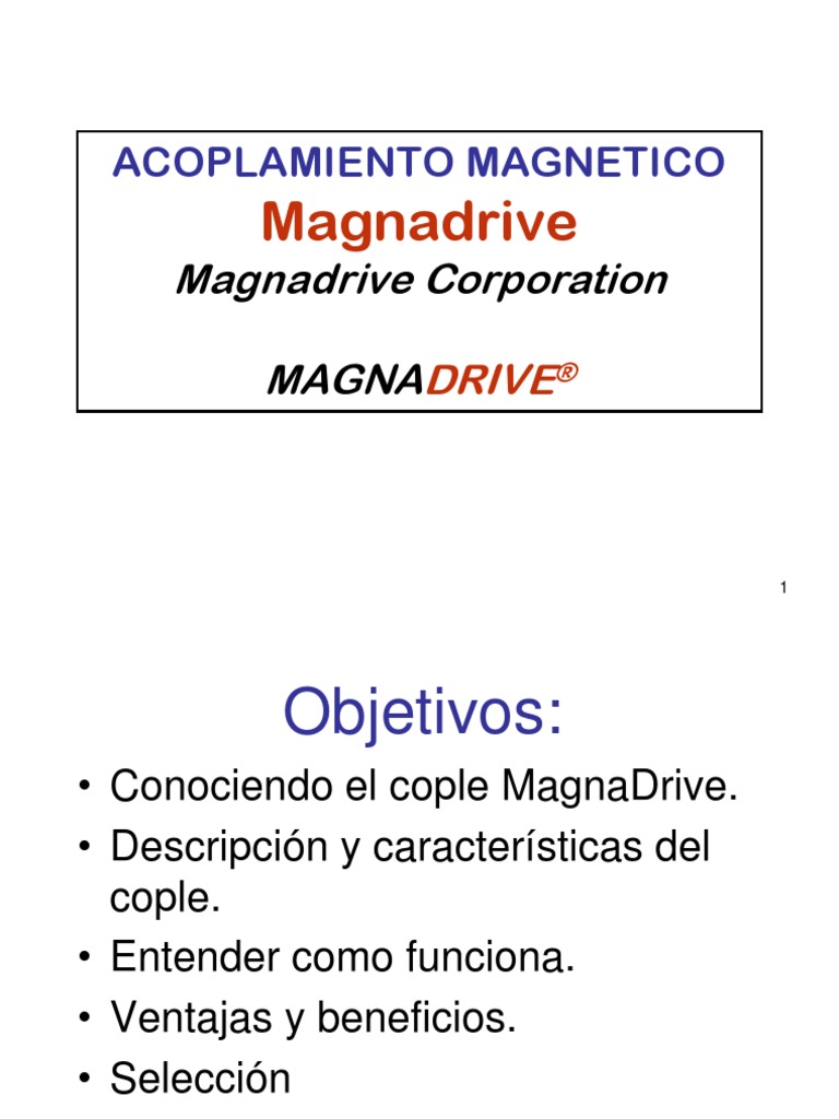 Magnelink Presentation YEPEZ | PDF | Aluminio | Campo magnético