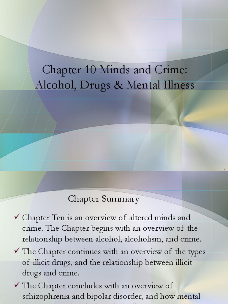 Chapter10 PPT | PDF | Alcoholism | Psychoactive Drugs