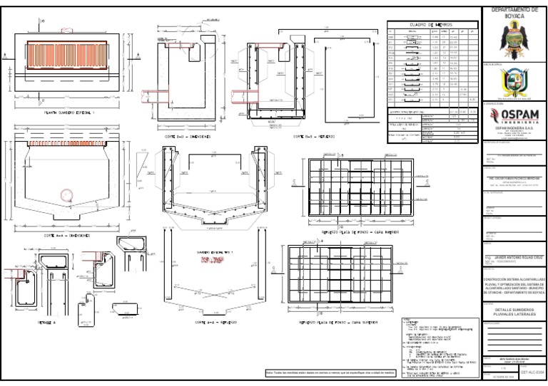 Detalle Sumidero Lateral | PDF