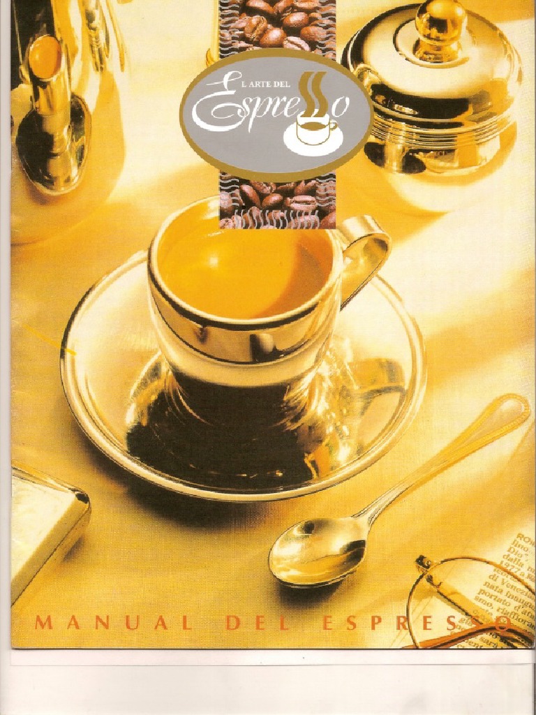 Manual Del Cafe Espresso PDF | PDF
