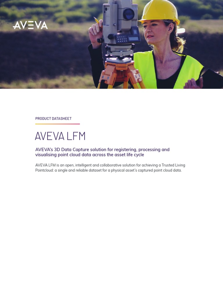 AVEVA LFM Datasheet 2018 PDF | Download Free PDF | 3 D Computer Graphics | 3 D Modeling