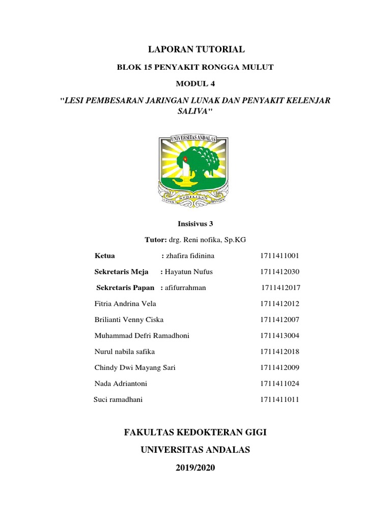 Laporan Tutorial Modul 4 Blok 15 | PDF