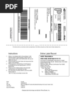 CBP Form 7512 - Transportation Entry and Manifest of ...