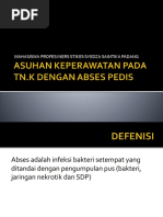 Abses Regio Plantar Pedis Sinistra | PDF