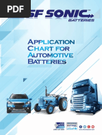 Exide Car SUV Battery Chart | PDF