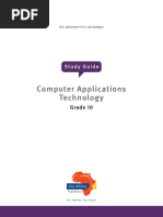 Grade 12 CAT Practical Exercises | PDF | Microsoft Excel | Spreadsheet