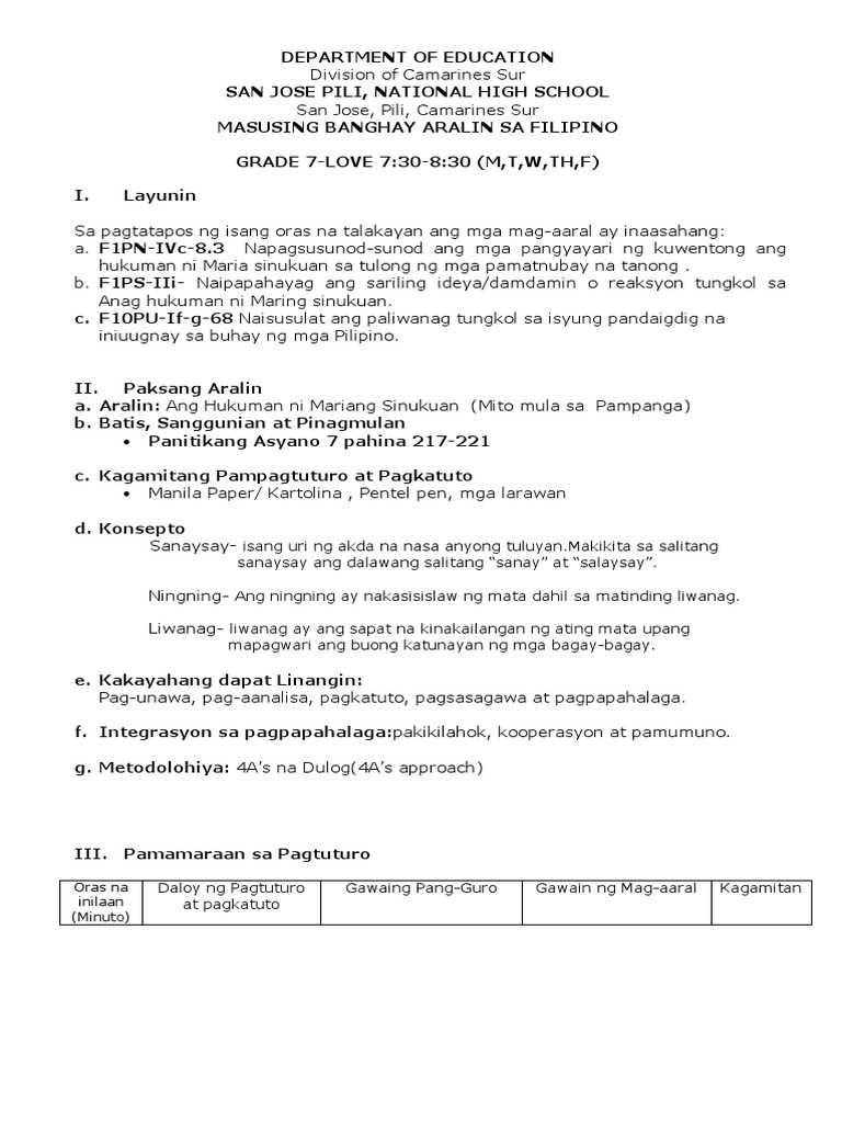 Alamat Ni Mariang Sinukuan | PDF