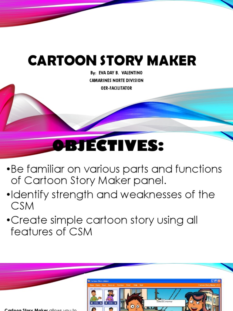 Cartoon Story Maker | PDF | Adobe Photoshop | Digital Technology