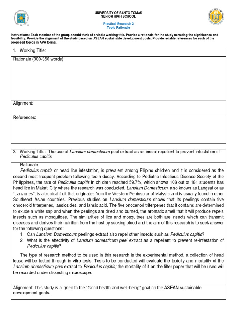PR2 Topic Rationale | Download Free PDF | Sugarcane | Fertilizer