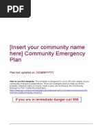 Updated RDANA Form | PDF | Sanitation | Search And Rescue