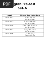 Developing Reading Power Grade 1 PDF | PDF