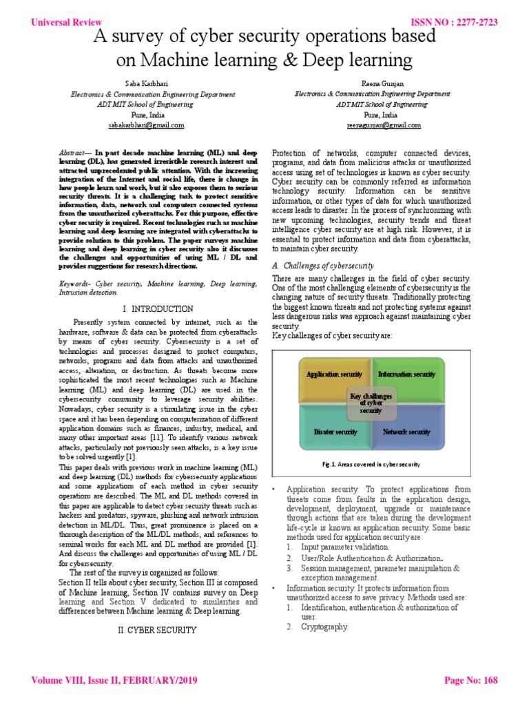 Machine Learning and Deep Learning | PDF | Computer Security | Security