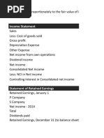 ACCTG 029 MOD 3 Conso Subsequent Template | PDF | Consolidation ...