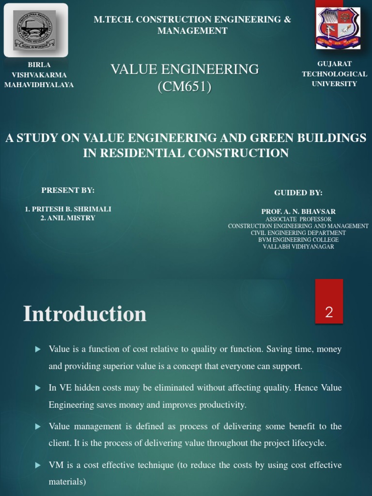 Value Engineering | Download Free PDF | Product Lifecycle | Engineering