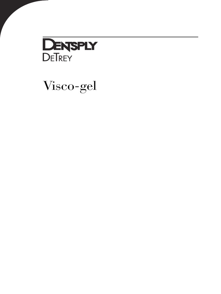 Visco-Gel Eng | PDF | Dentures | Medical Specialties