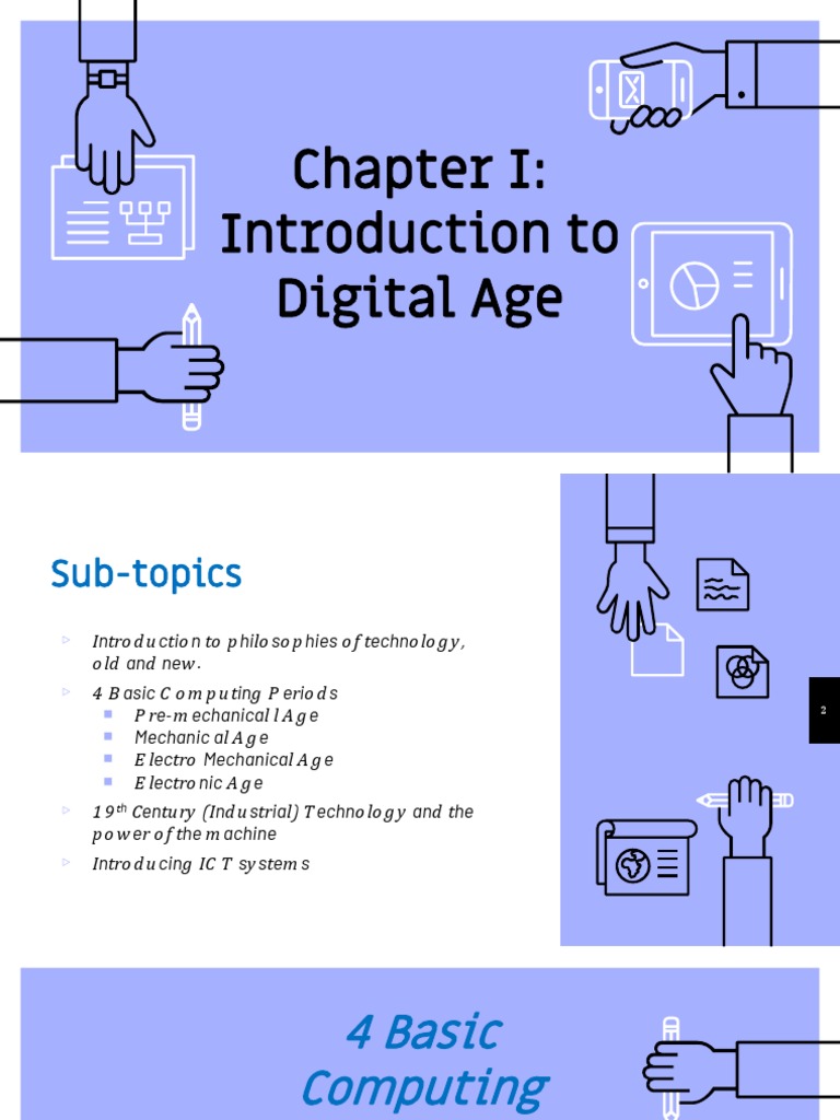 Chapter1 - Intro To Digital Age | PDF | Random Access Memory ...