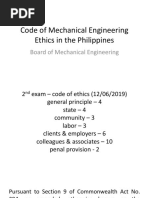 Code of Mechanical Engineering Ethics in The Philippines | PDF ...