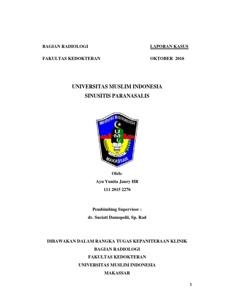 Sinusitis | PDF