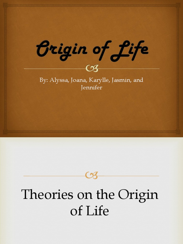 Origin of Life | PDF | Abiogenesis | Life