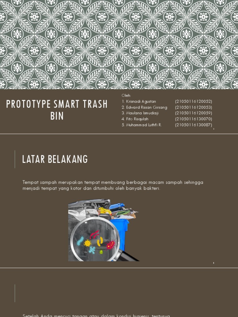 Prototype Smart Trash Bin (Autosaved)