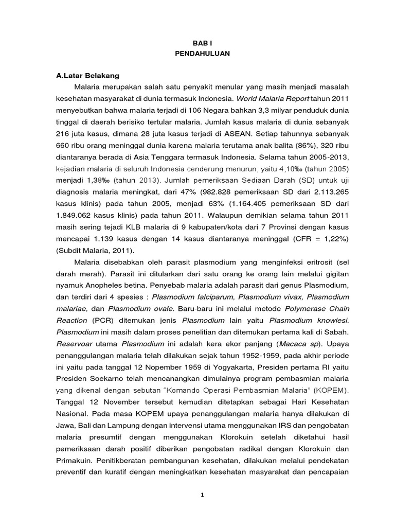 RUK Malaria 2019 | PDF