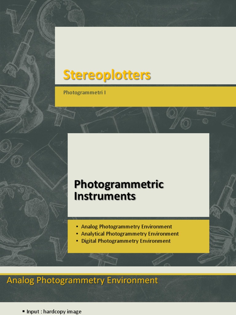 Stereoplotters | PDF | Stereoscopy | Computing And Information Technology