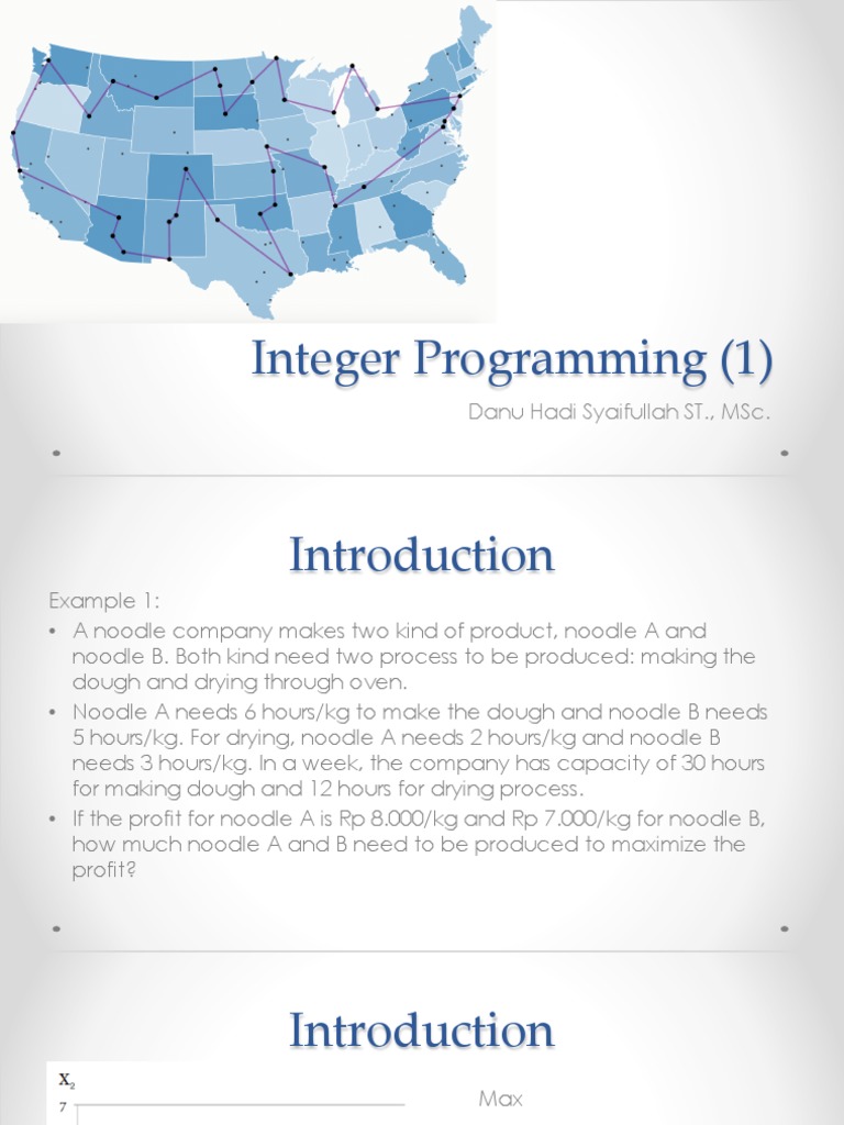 LP - Week 12, Integer Programming | PDF | Mathematical Optimization | Areas Of Computer Science