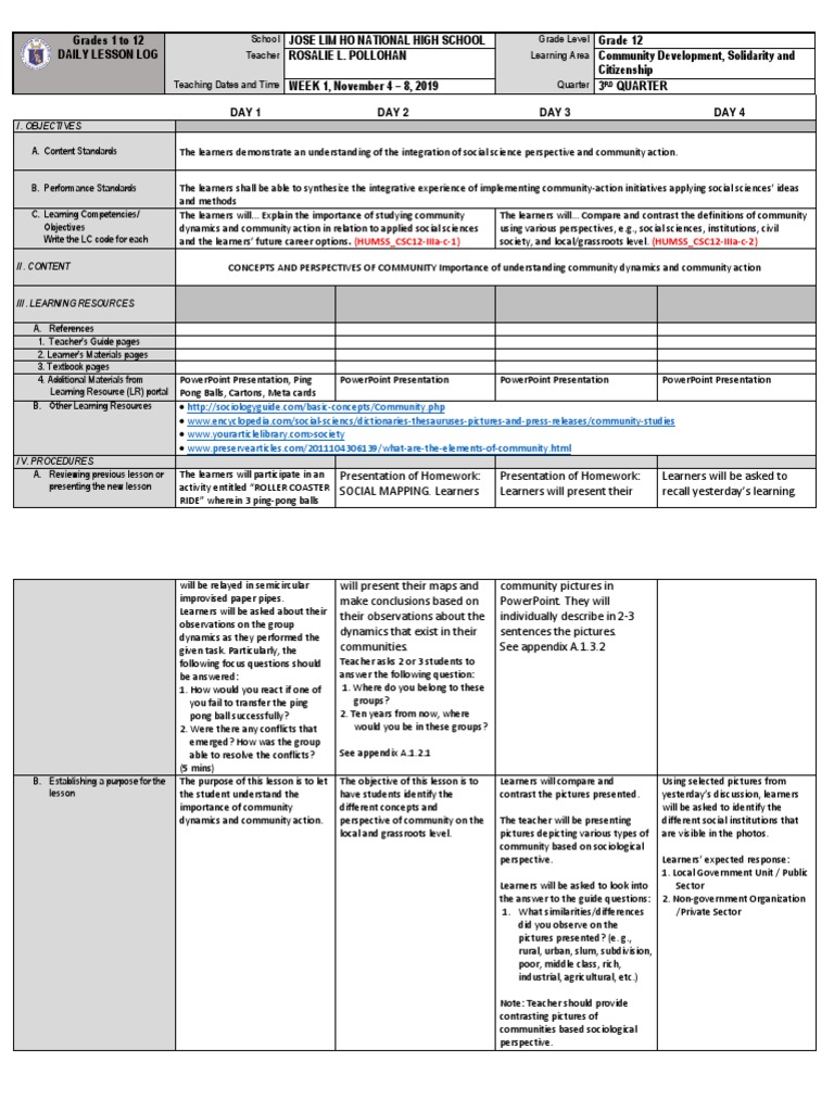 Understanding Community Dynamics | PDF | Community | Learning