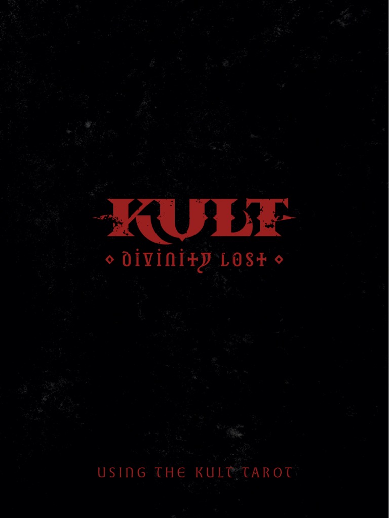 KULT Divinity Lost - Tarot Deck Rules PDF | PDF | Mind