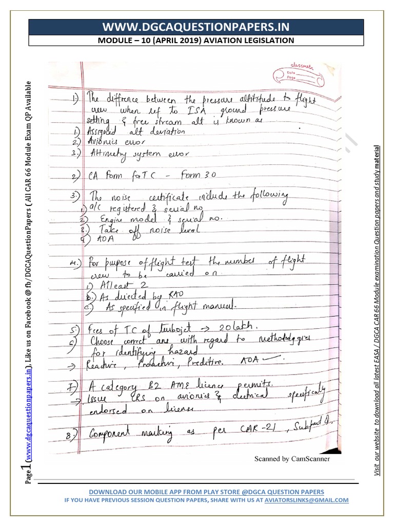 Dgca Module 10 Session April 2019 Pdf Google Play Facebook