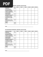 Talent Show Judging Sheet | PDF | Art