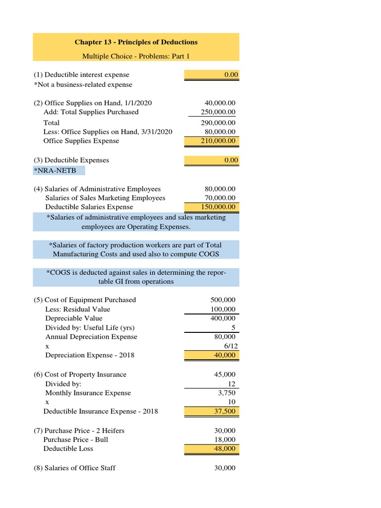 Income Taxation 2019 Chapter 13A 13C 14 Banggawan | PDF | Income Tax | Gross Income