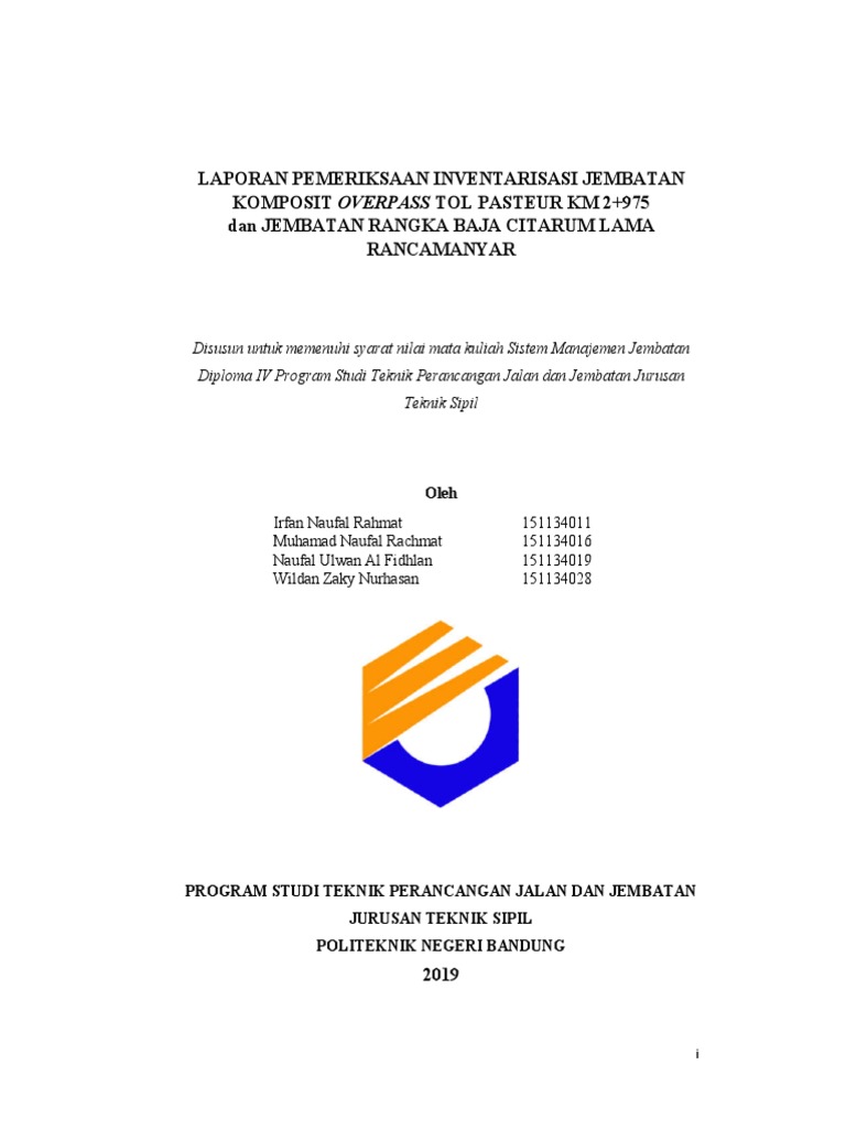 Penilaian Kondisi Jembatan PDF | PDF Penilaian Kondisi Jembatan PDF | PDF