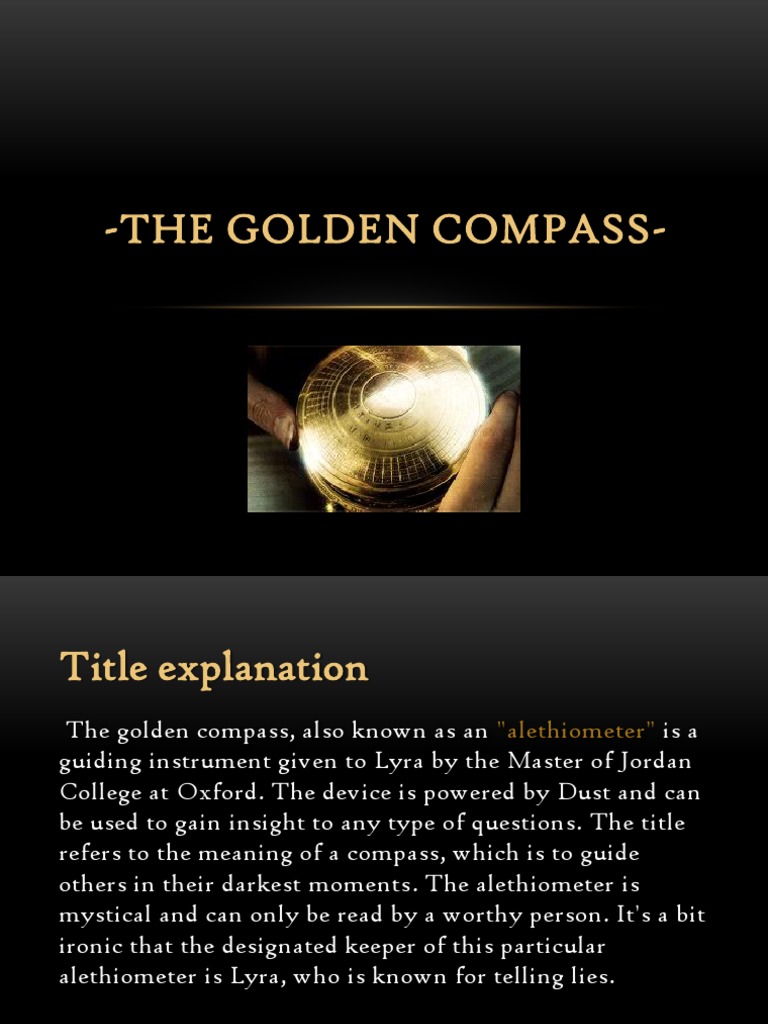 The Golden Compass | PDF
