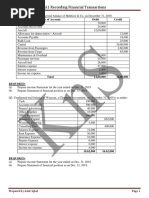 FA1 Basic MCQs | PDF | Debits And Credits | Expense