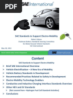 SAE Standards | PDF | Electric Vehicle | Vehicle Technology